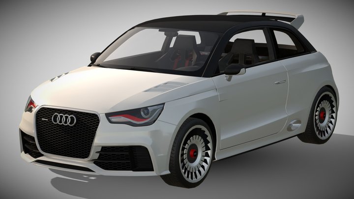 Audi-s1 3D models - Sketchfab