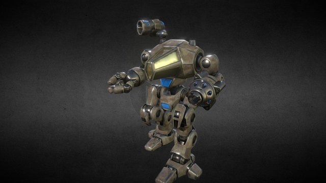 Animated-mech 3D models - Sketchfab
