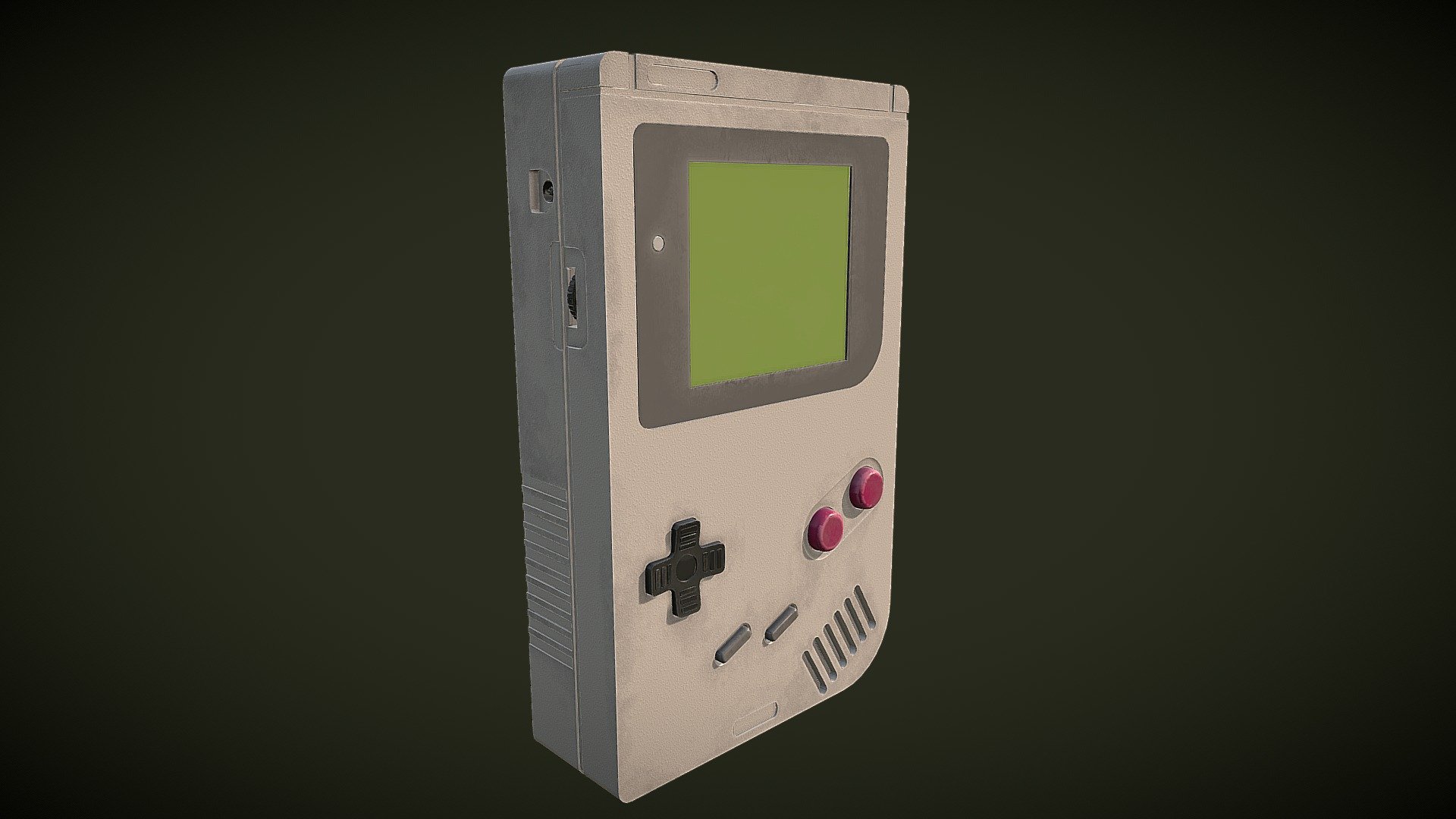 Gameboy - 3D model by Pracownia_Gier [caa9f0a] - Sketchfab