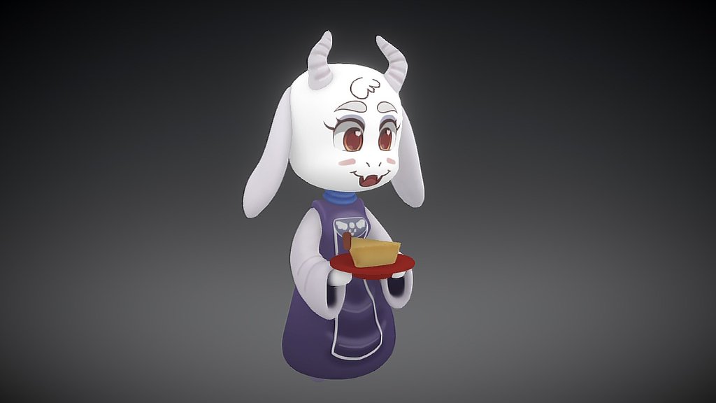 Toriel - 3D model by adjective [caab03f] - Sketchfab