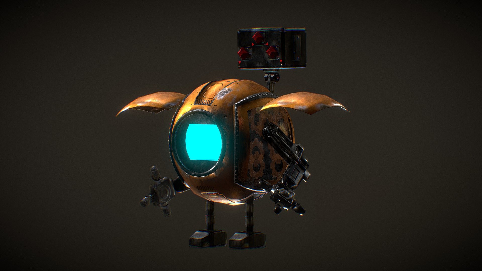 War Robot - Buy Royalty Free 3D model by chung_the_artist [caac952 ...