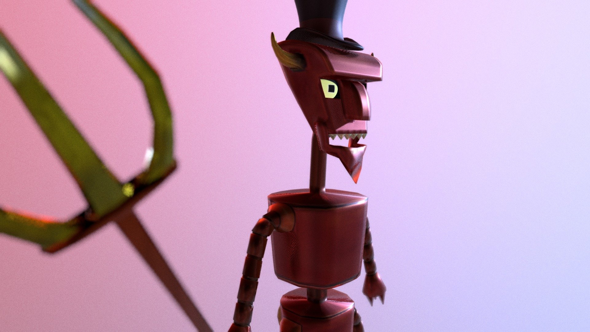 DEVIL - 3D model by Vira Mishura (@ViraM) [caae1ca] - Sketchfab
