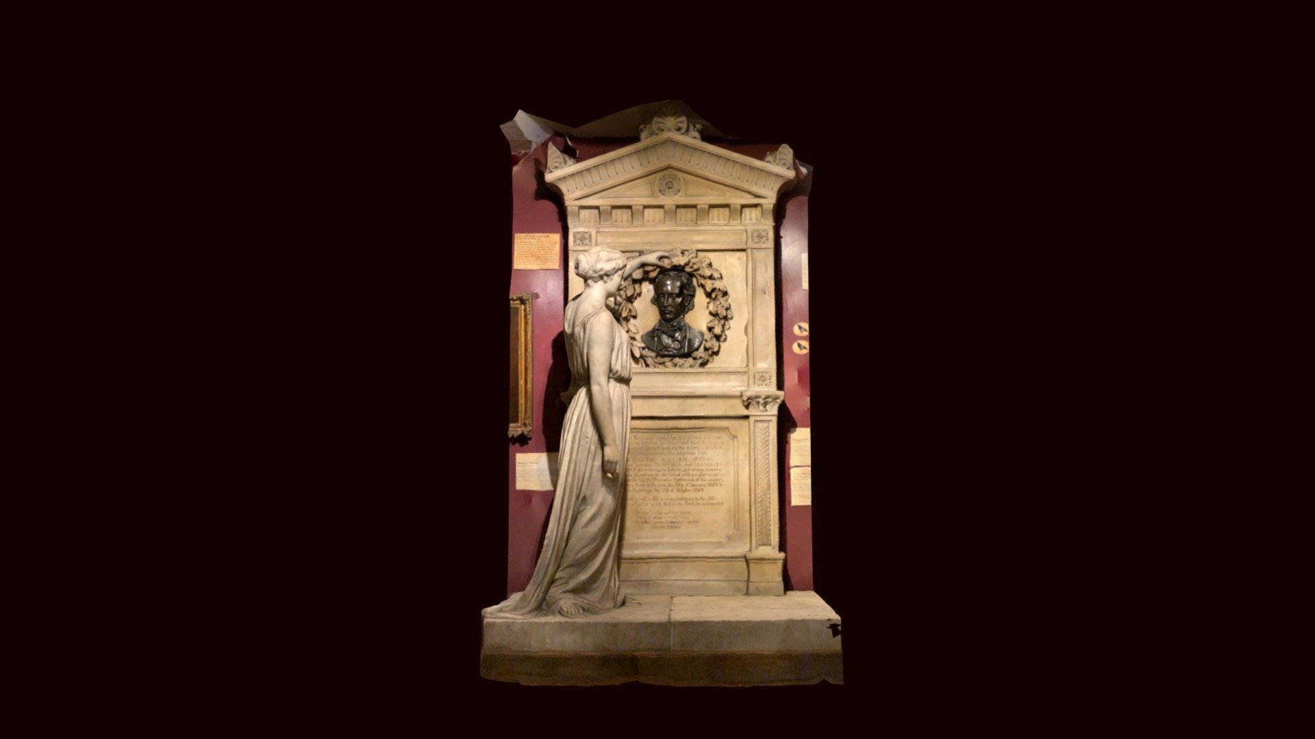 Actors’ Memorial to Poe (VCU_3D_7102) - 3D model by Virtual Curation ...