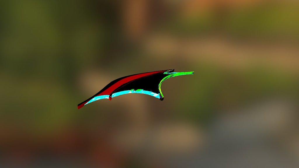 Dragon Wing rev 1 - 3D model by danielkdanev [caafdbf] - Sketchfab