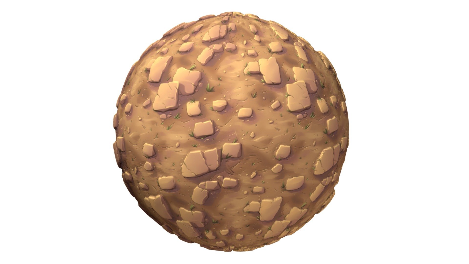 Stylized Ground Seamless Texture - Buy Royalty Free 3D model by ...