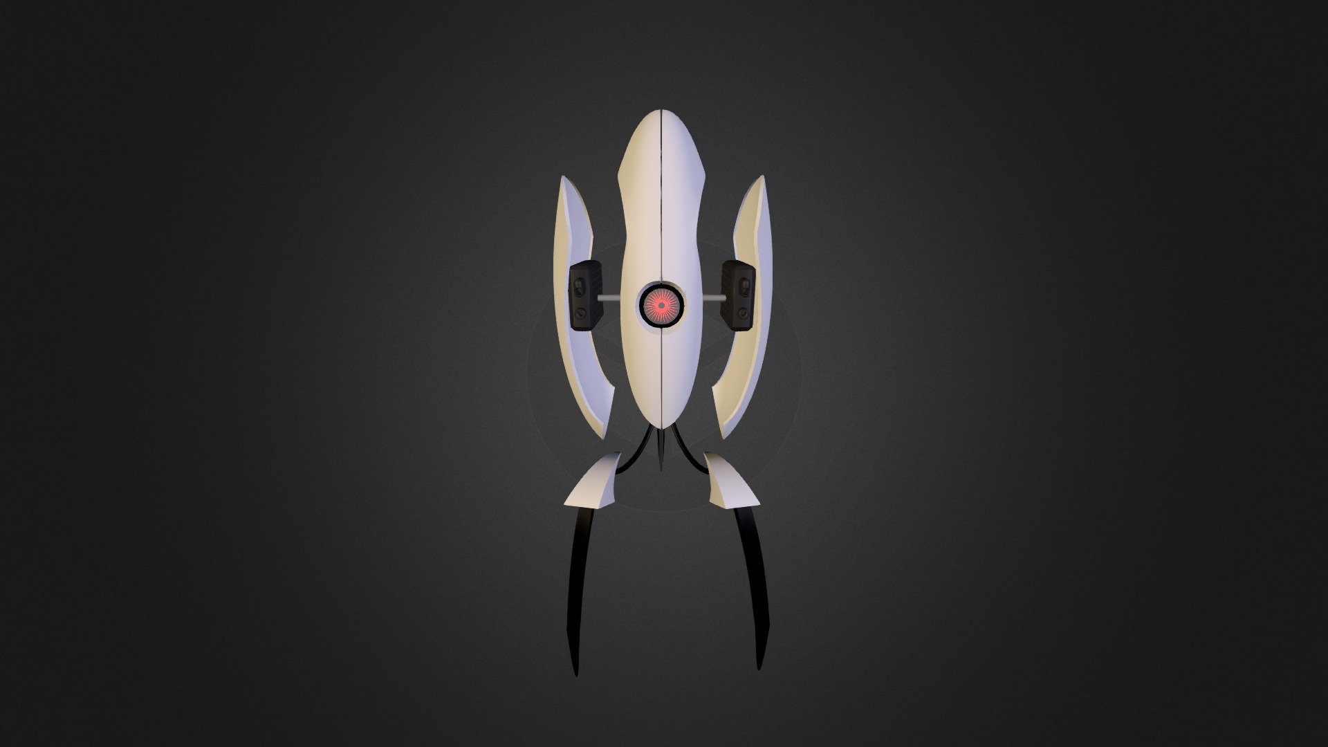 Portal Sentry Turret [WIP] - 3D model by pcaricchio [cab1537] - Sketchfab