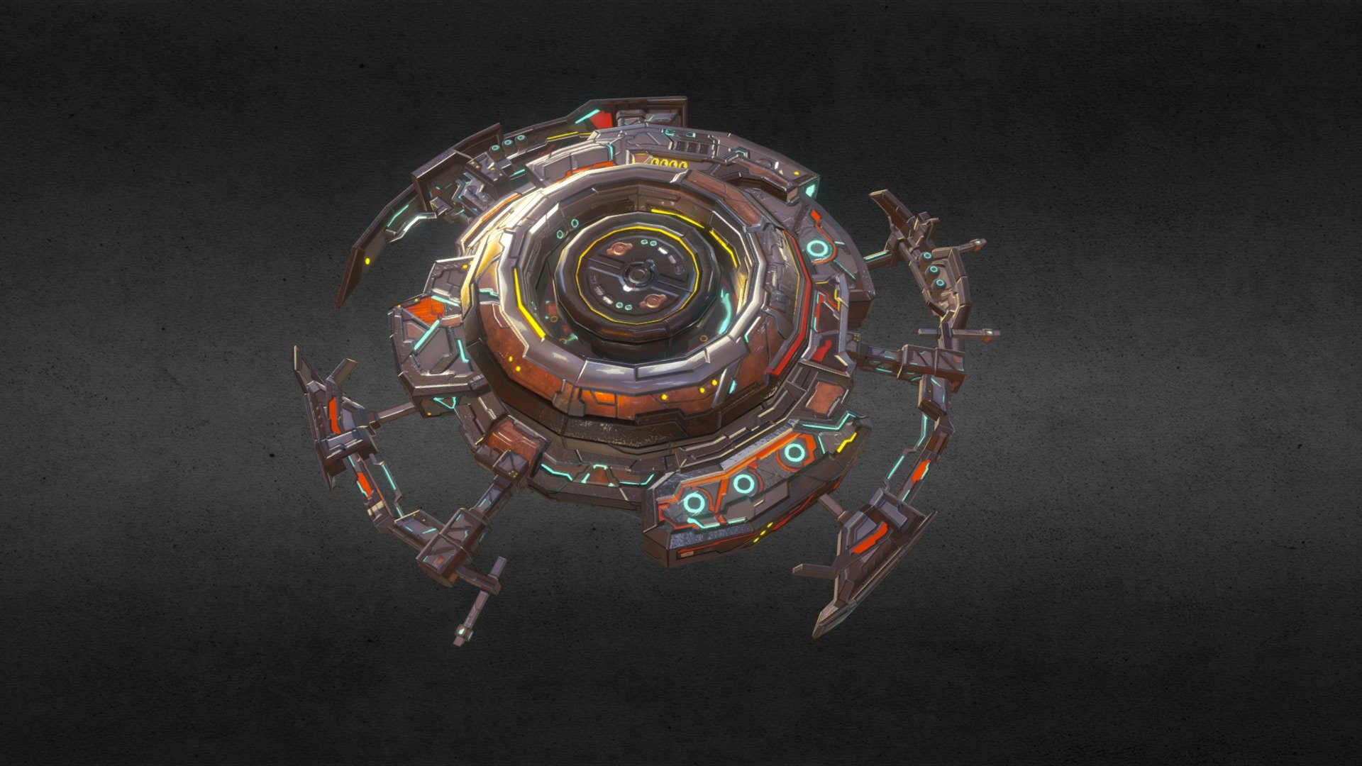 Turret Module - Exorium - 3D model by codealdnoah (@deuschanz) [cab1954 ...