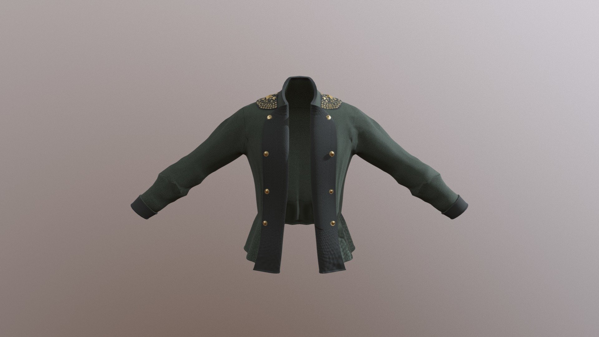 Torrid Jacket 3D Model (WIP) - 3D model by NANeville [cab1a87] - Sketchfab