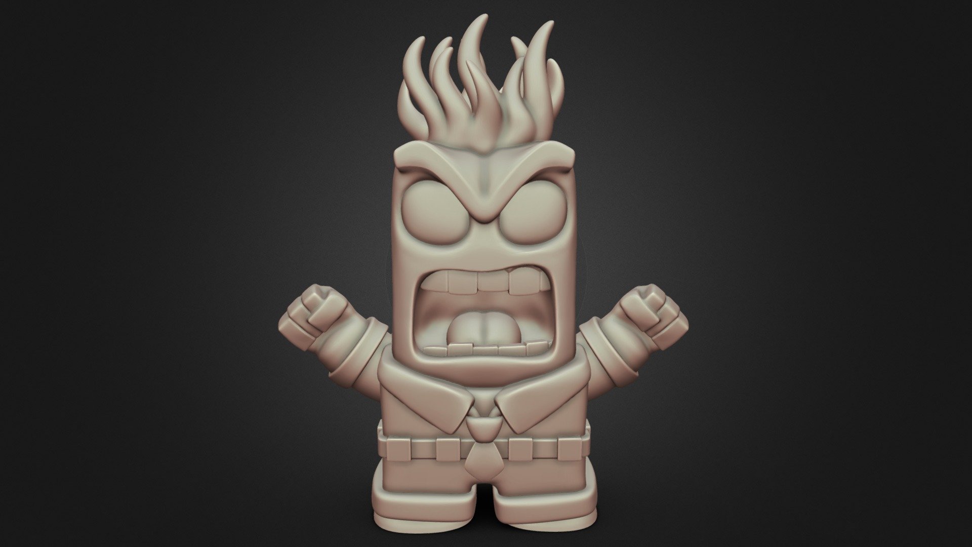 Anger Inside out - Buy Royalty Free 3D model by yogi_sandhi [cab24f0 ...