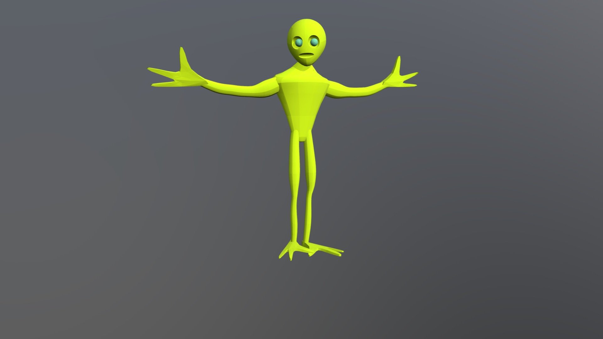 Alien rigged - Download Free 3D model by AVZ (@micropalaeontology ...