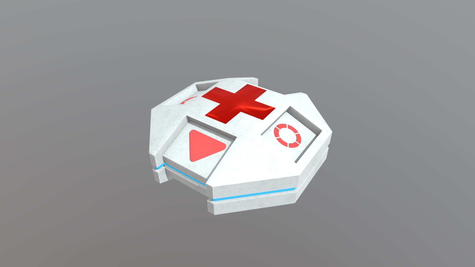 First Aid Kit - 3D model by fnazareno [cab355f] - Sketchfab