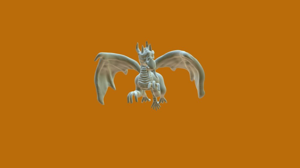 Fire Dragon - 3D model by SWA993R [cab36fb] - Sketchfab