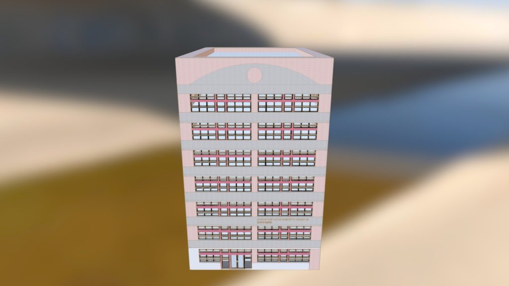 Chong Yuet Ming Chemistry Building - 3D model by 3035269241 [cab3b87 ...