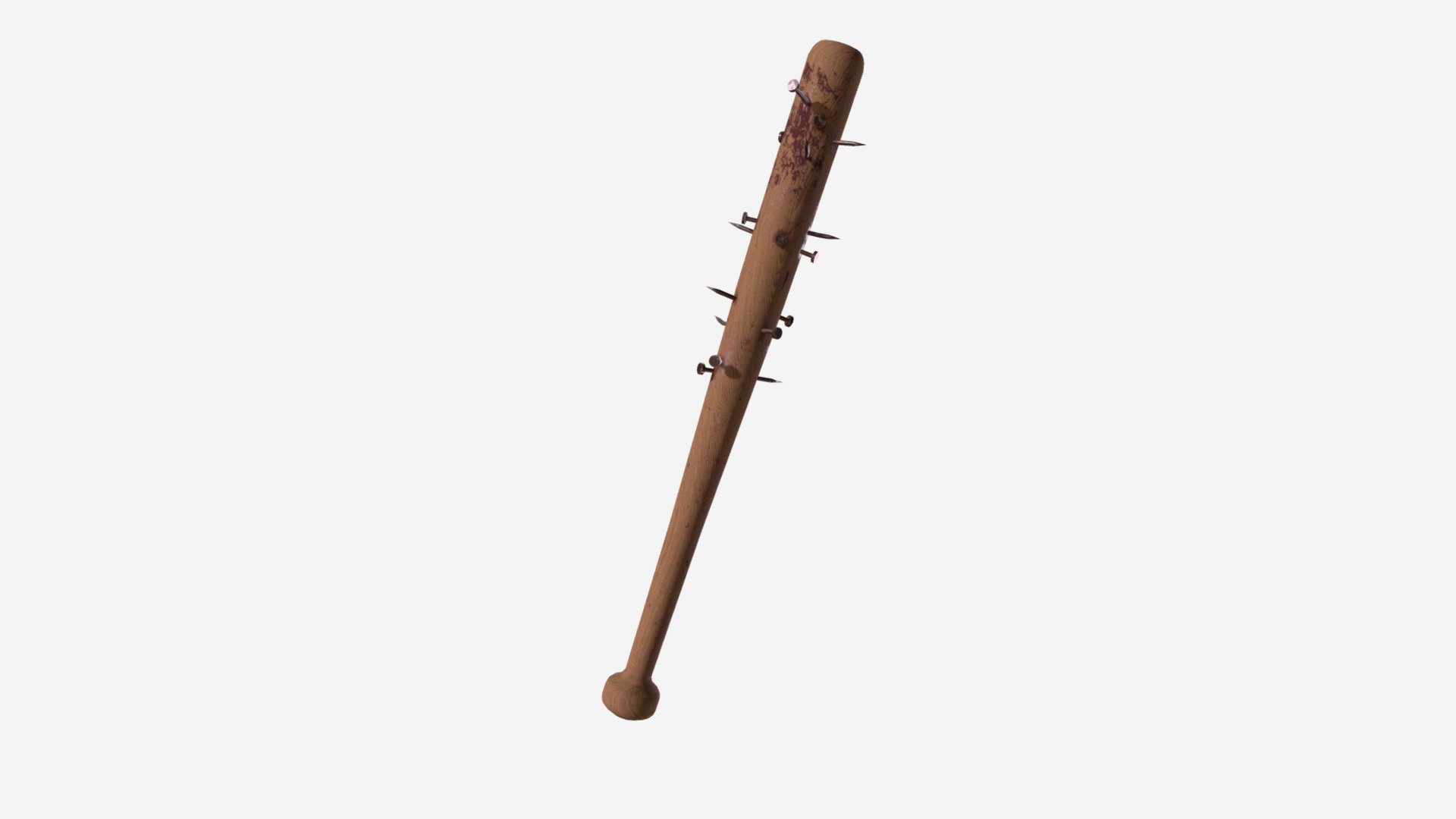 2K Bloody Spiked Bat (2.9K Tris) - Download Free 3D model by Kimbell ...
