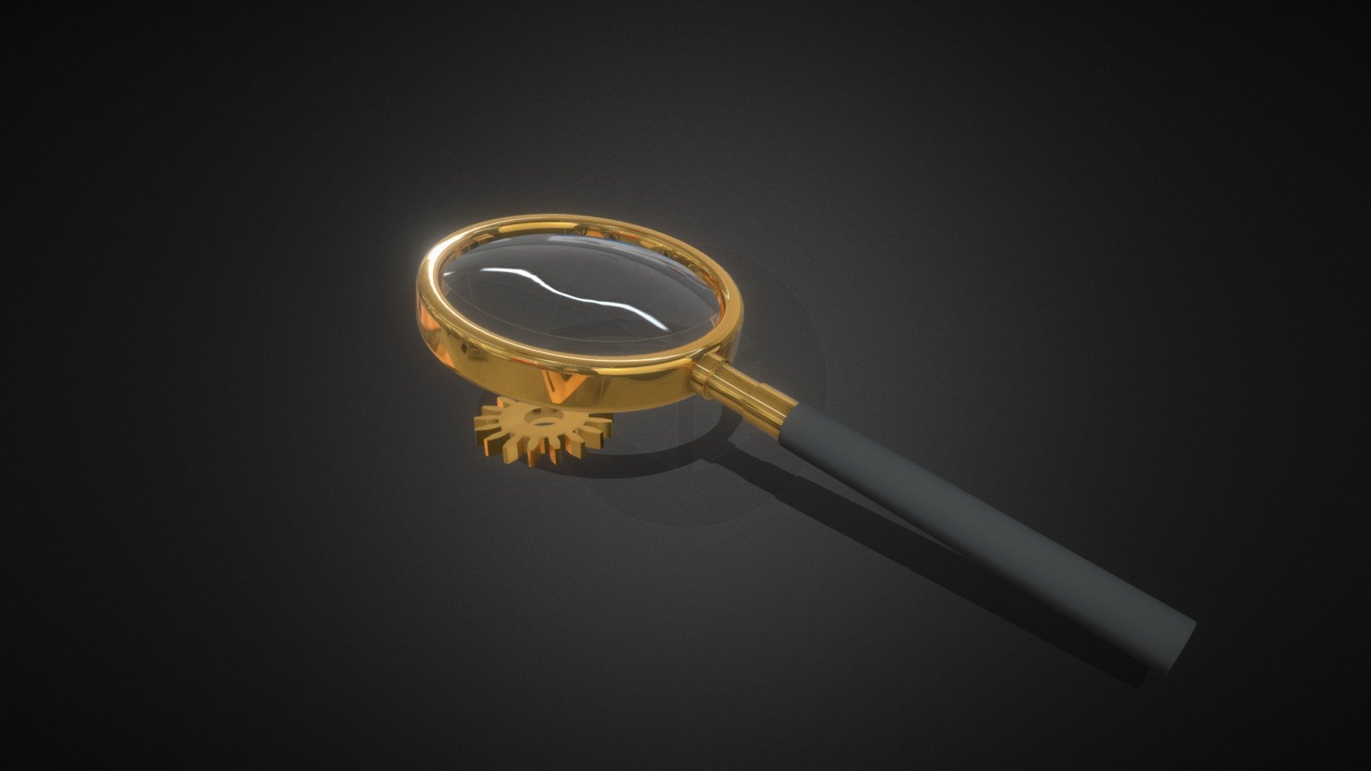 Premium magnifier - Download Free 3D model by Tahir.Muhamad.Ajmal ...