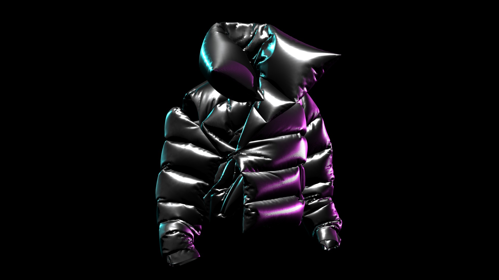 Marques Puffer Jacket - 3D model by The Fabricant (@thefabricant ...