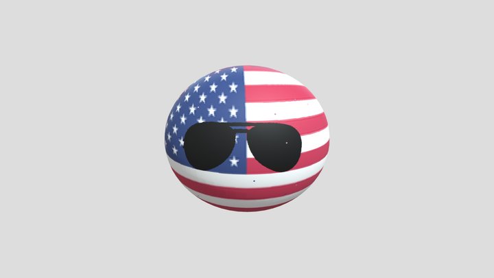 Countryballs 3D models - Sketchfab