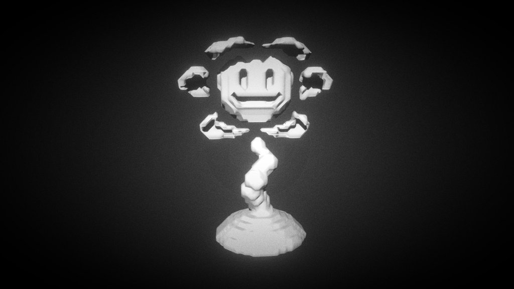 Flowey - 3D model by aronegal [cabd59e] - Sketchfab