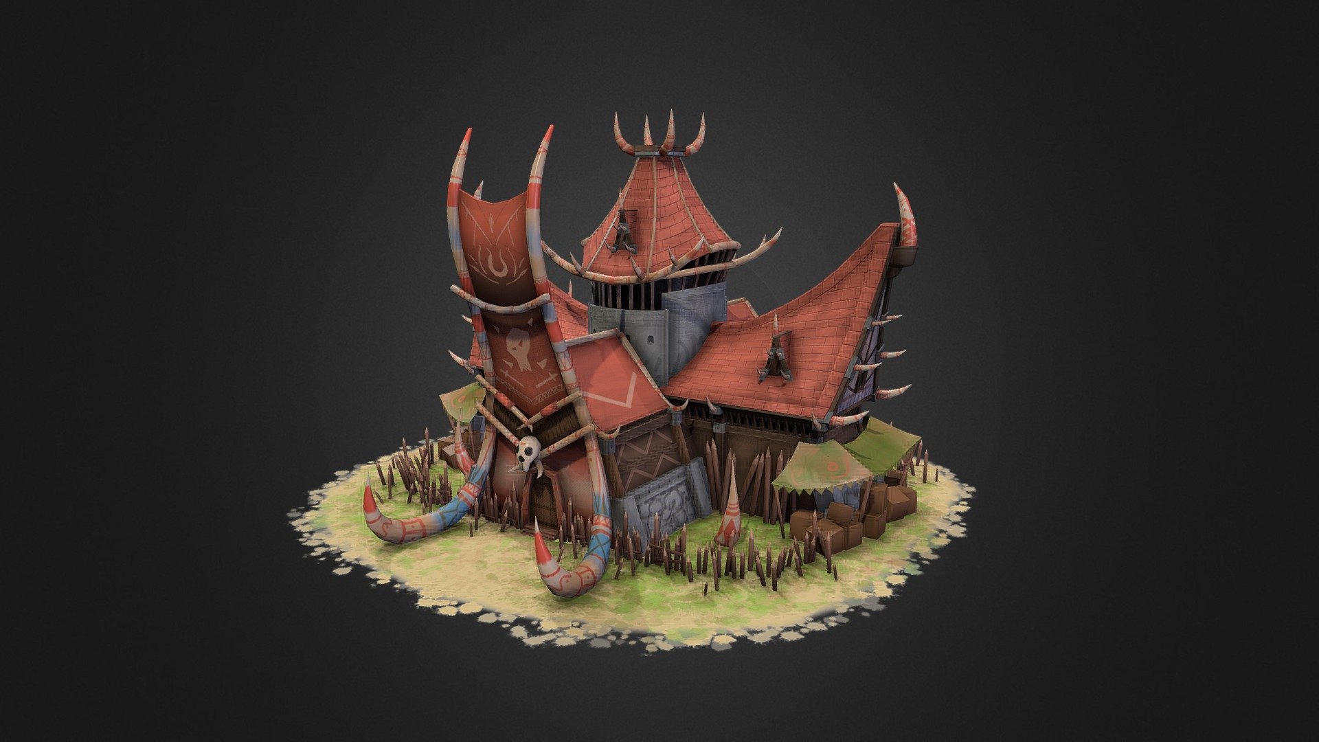 Fantasy Home - 3D model by Innamul Hassan (@innamuul) [cabda65] - Sketchfab