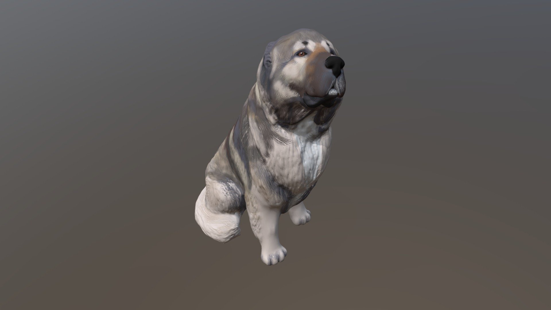 SculptJanuary2018 day 27 Fluffy - 3D model by bobcow [cabe5bf] - Sketchfab