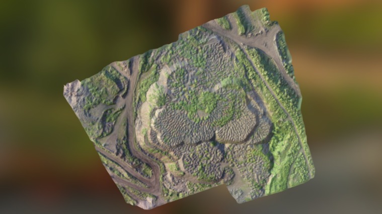 Rajapur Coal Mine: Overburden + Reclamation - 3D model by WeDoSky ...