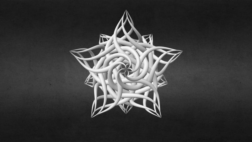 Crossed Star - 3D model by Shengyi Wang (@txyyss) [cabf00c] - Sketchfab