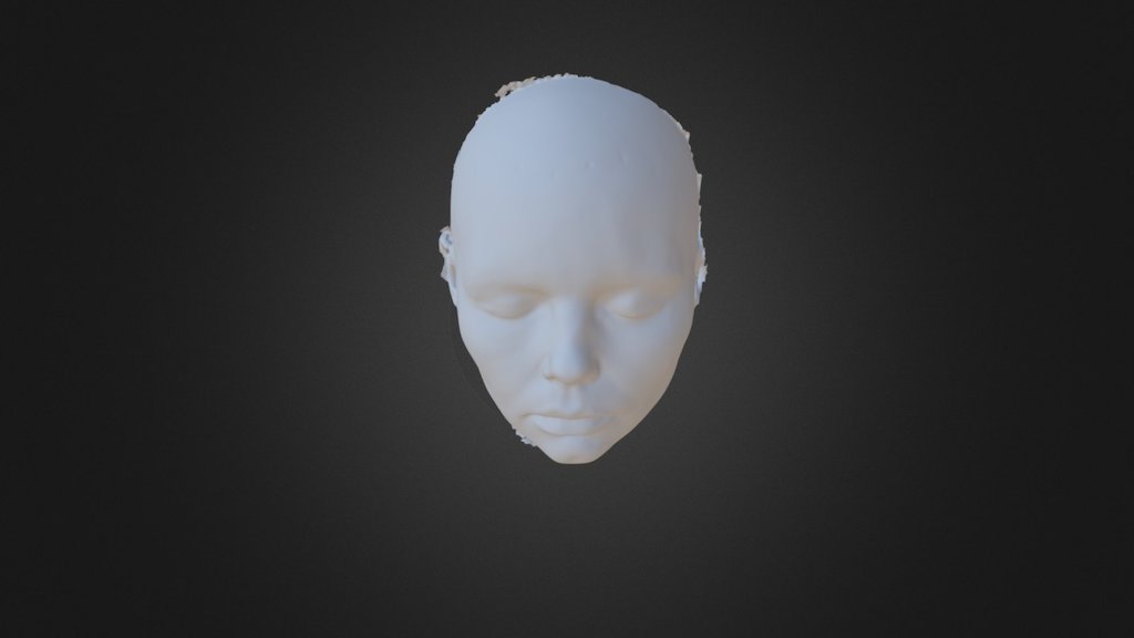 ID 035 - 3D model by 3D Face Database (@epigenomics) [cac125b] - Sketchfab