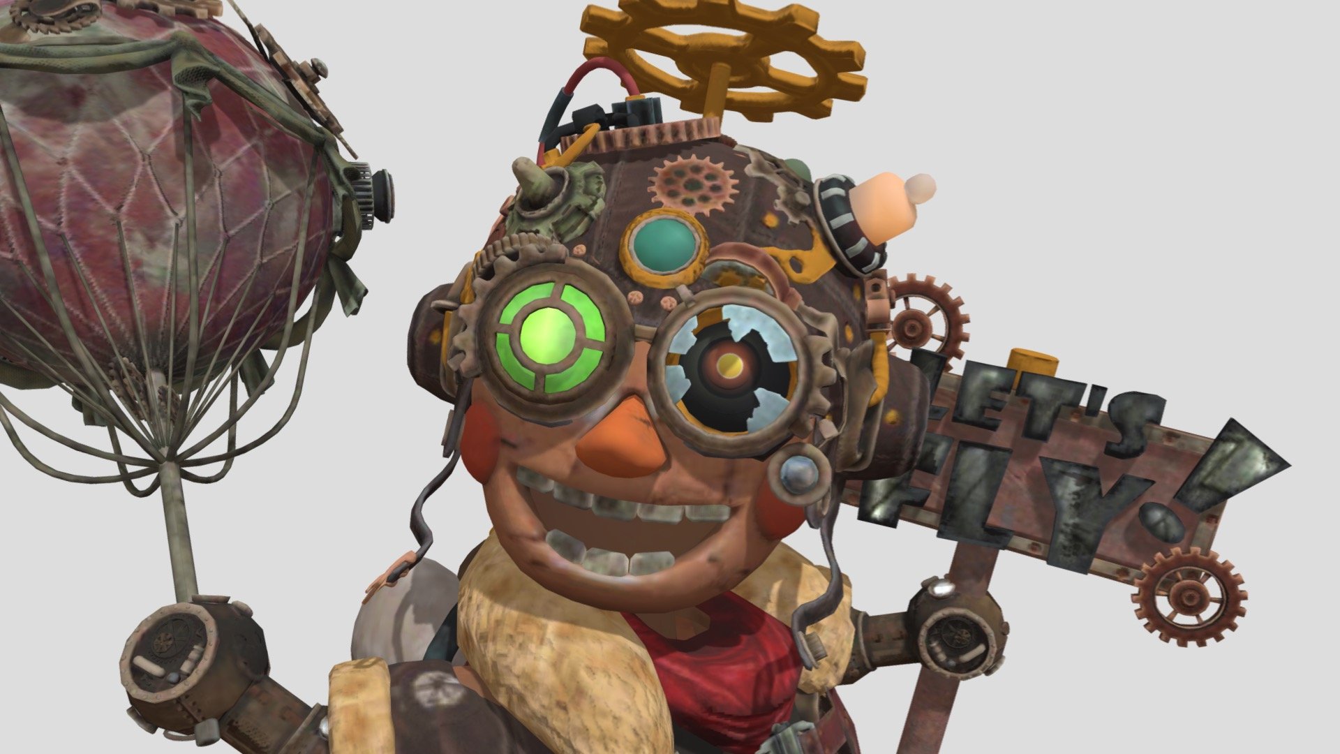 Jetpack Balloon boy (Remastered) - Download Free 3D model by Blueberry ...
