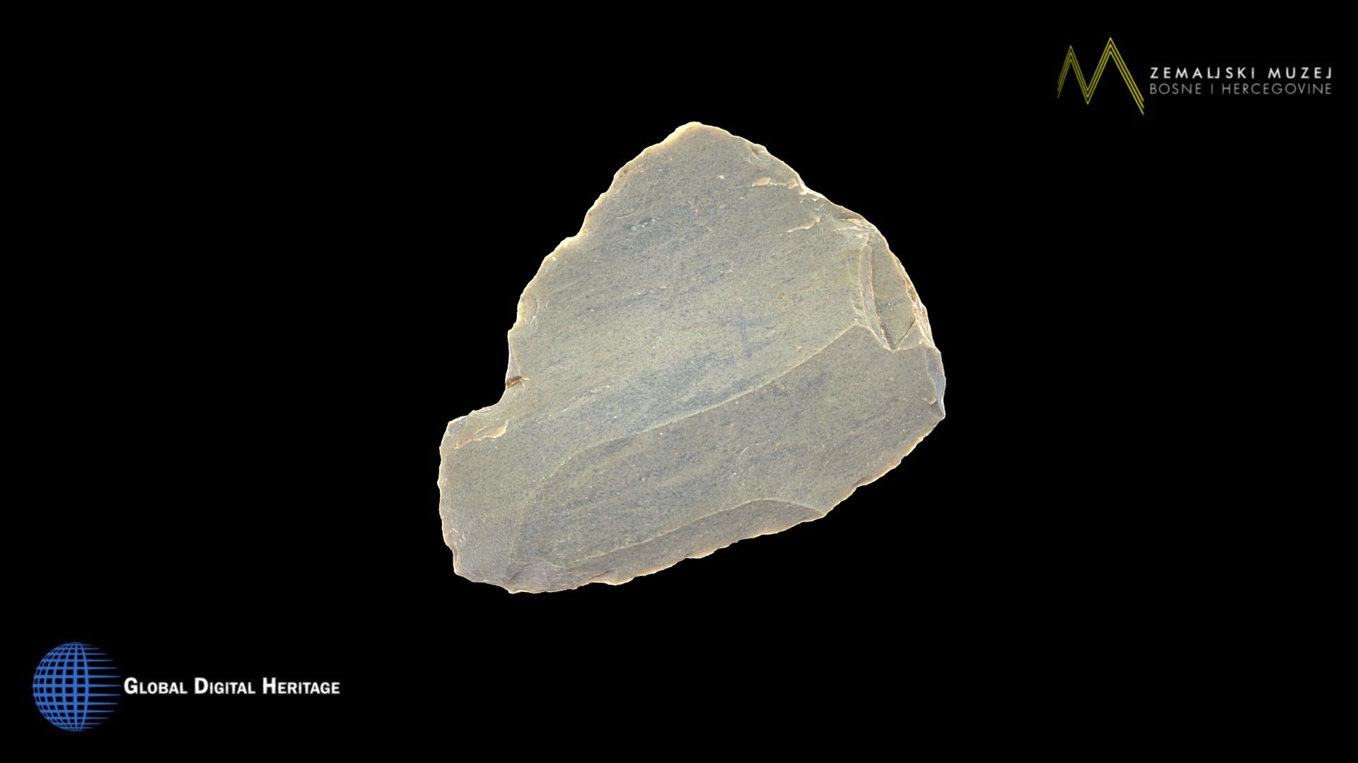 NMB&H, Mousterian / Middle Paleolithic Scraper - Download Free 3D model ...