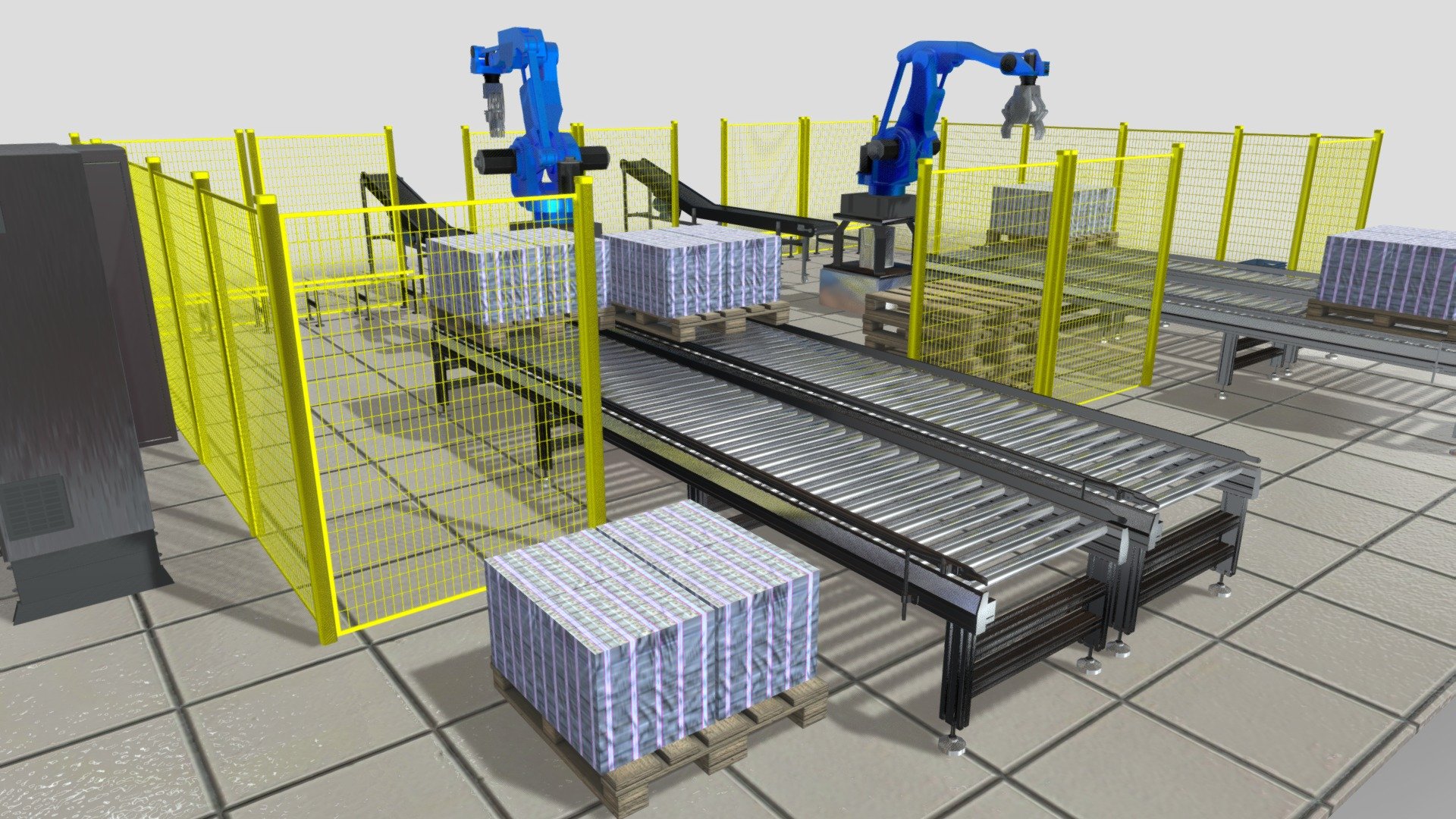 Money Cutting and Packing Machine - 3D model by pantacreation [cac2534 ...