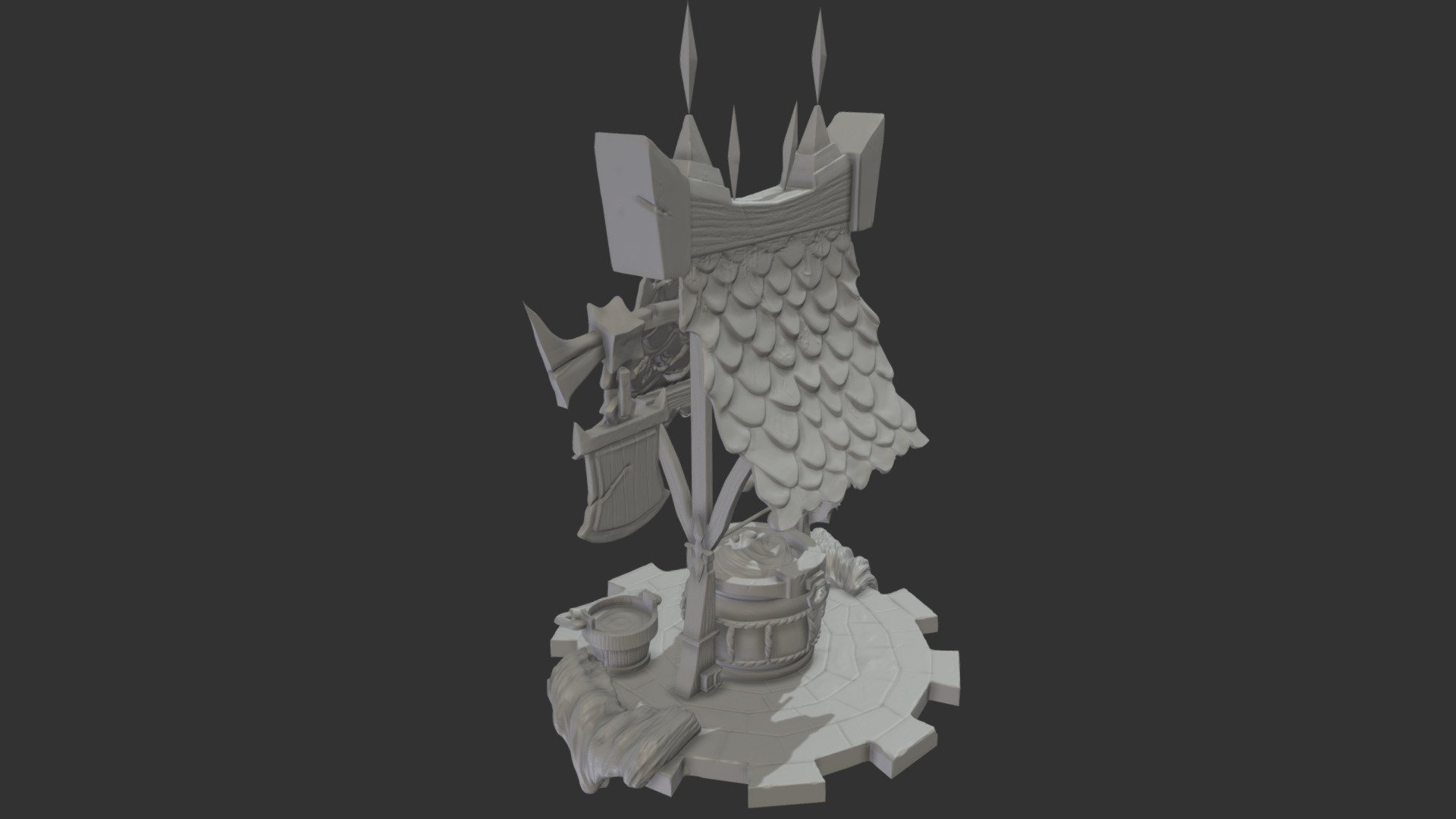 sculpting retake - 3D model by Estéban Muñoz Celis (@Esteban_Munoz ...