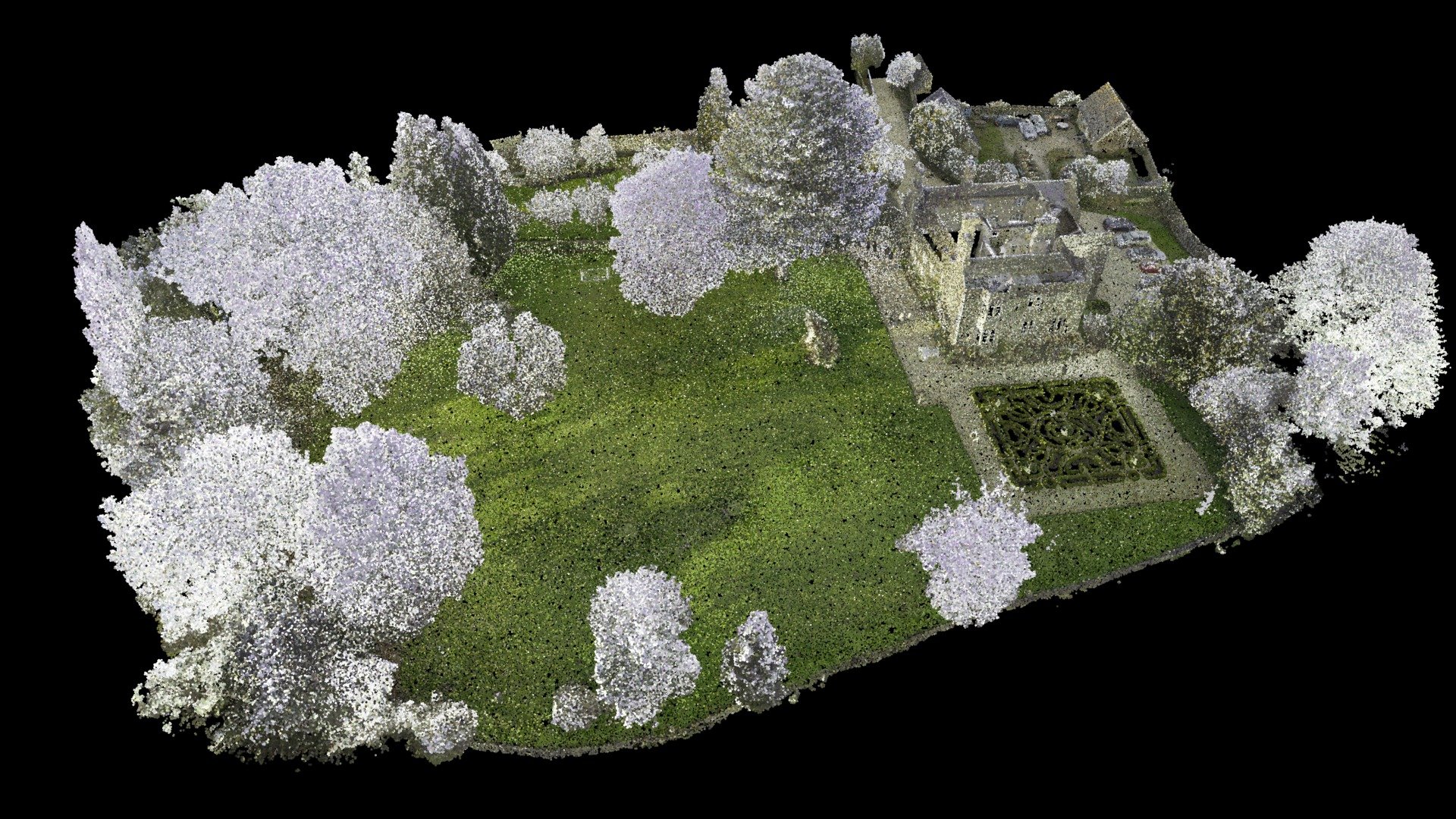 Combe House - 3D Point Cloud (E,C) - 3D model by Holding Page ...
