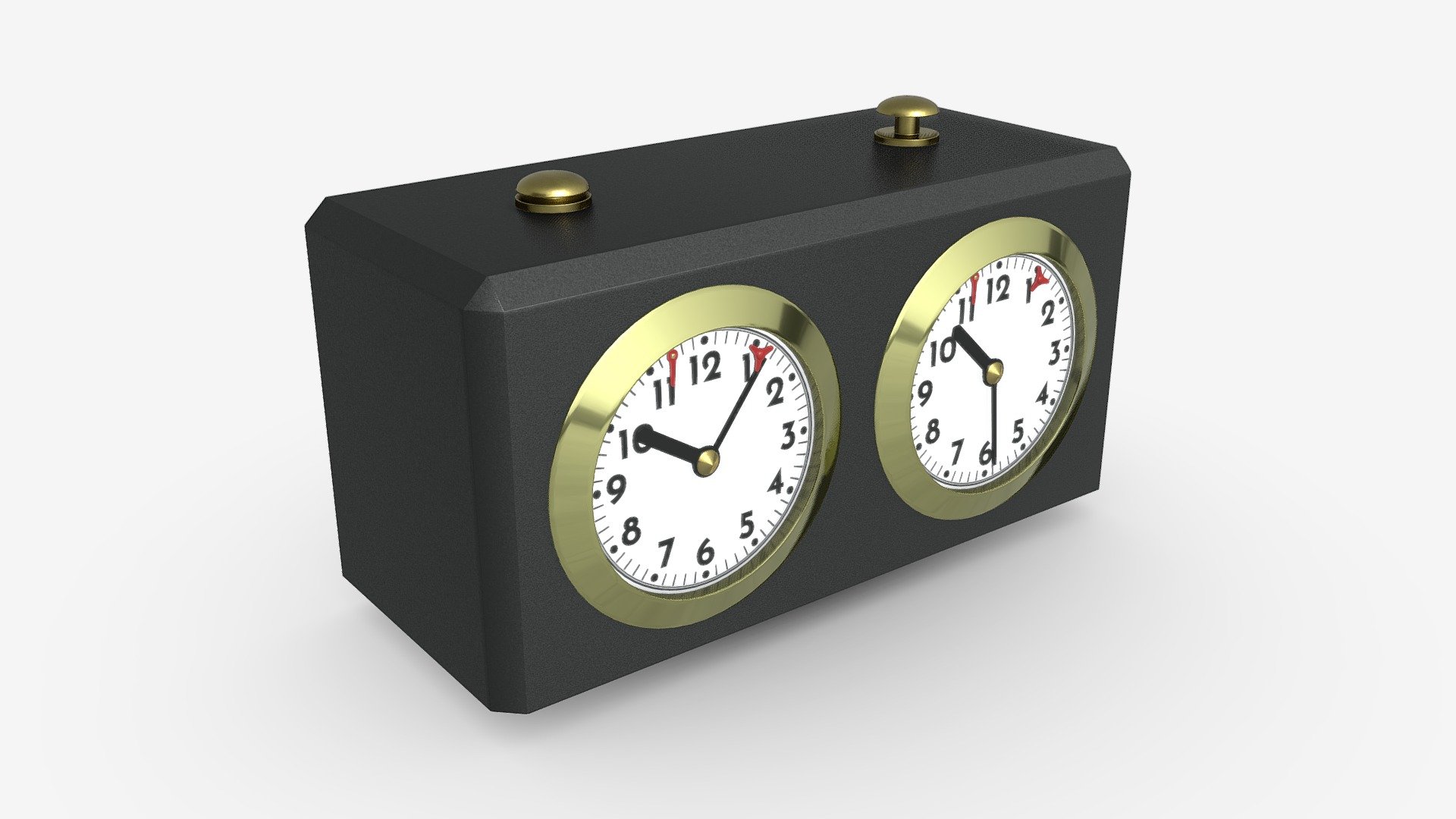 Chess Analog Timer Game Clock - Buy Royalty Free 3D model by HQ3DMOD ...