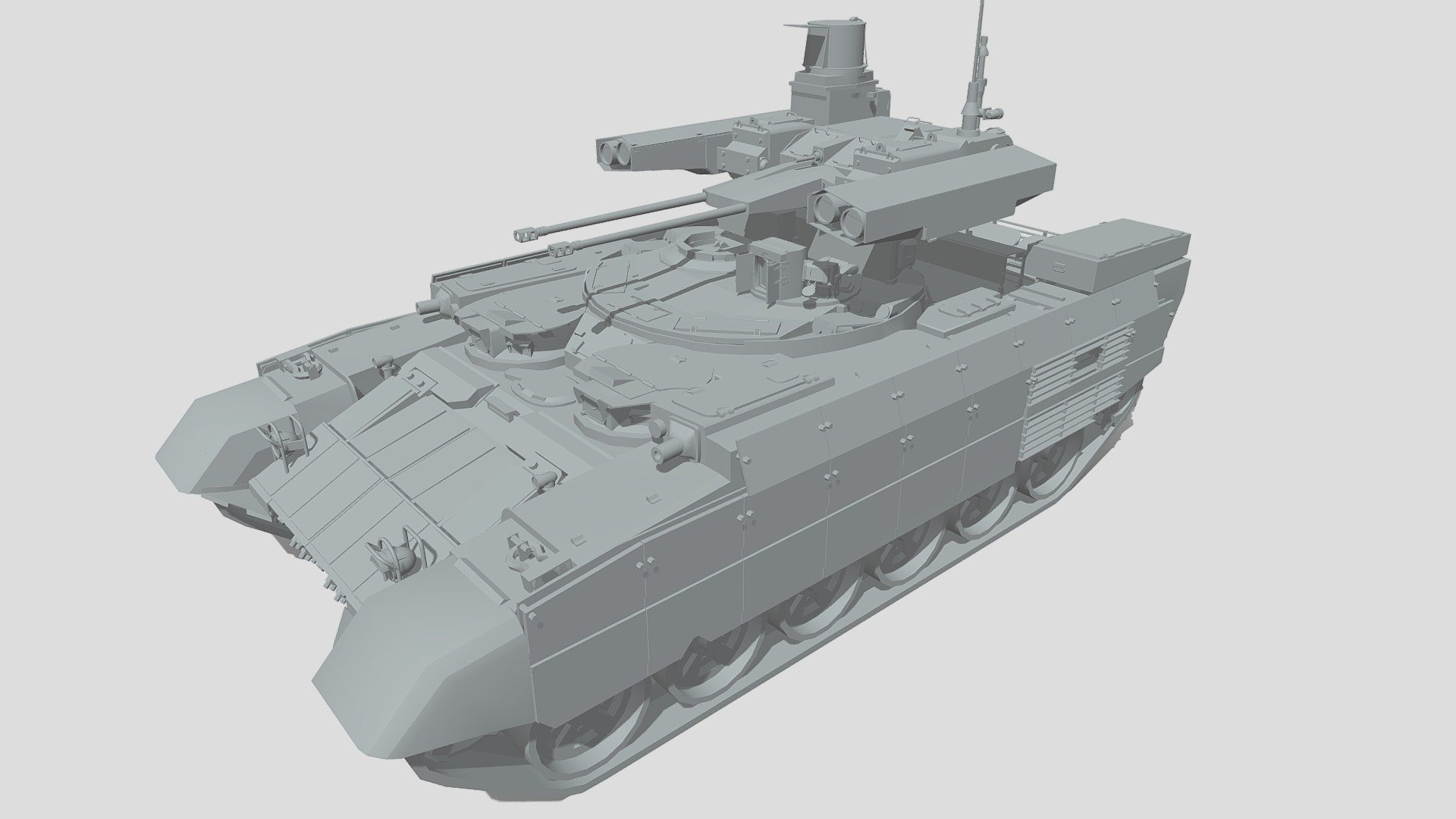 BMPT Terminator AGS - 3D model by StarDrifter [caca4f3] - Sketchfab