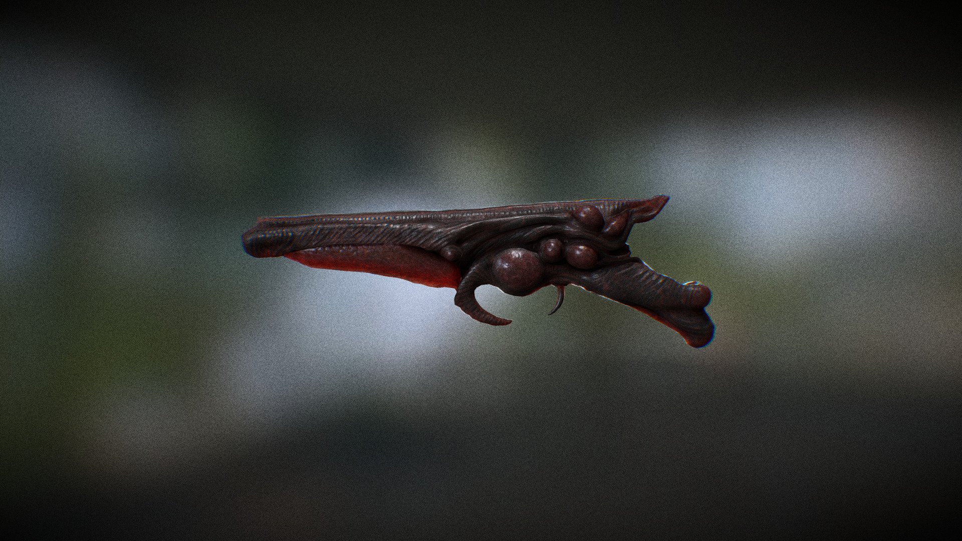 Flesh Pistol - Buy Royalty Free 3D model by b3ngon (@benbeauart ...