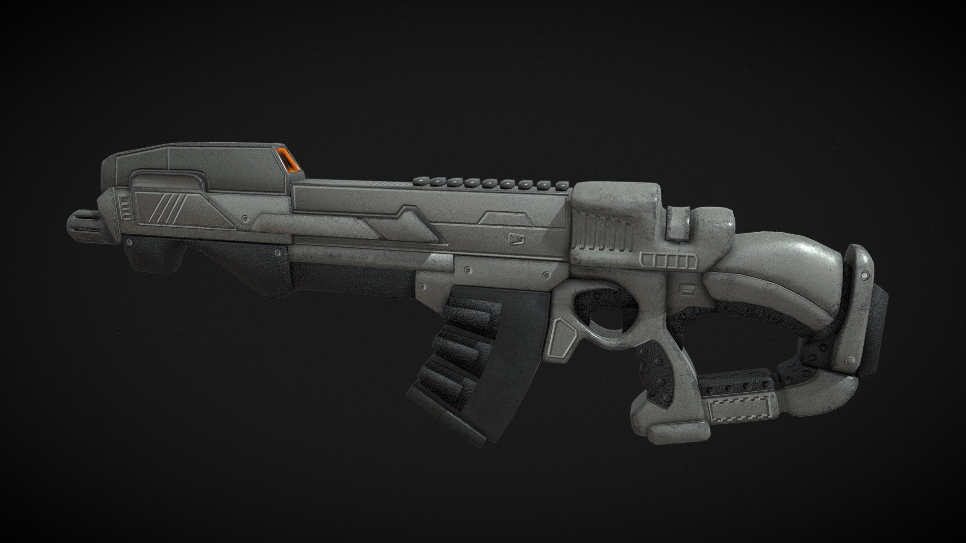 Zuyong HMG Infinity Sci-fi Weapon - Buy Royalty Free 3D model by ...
