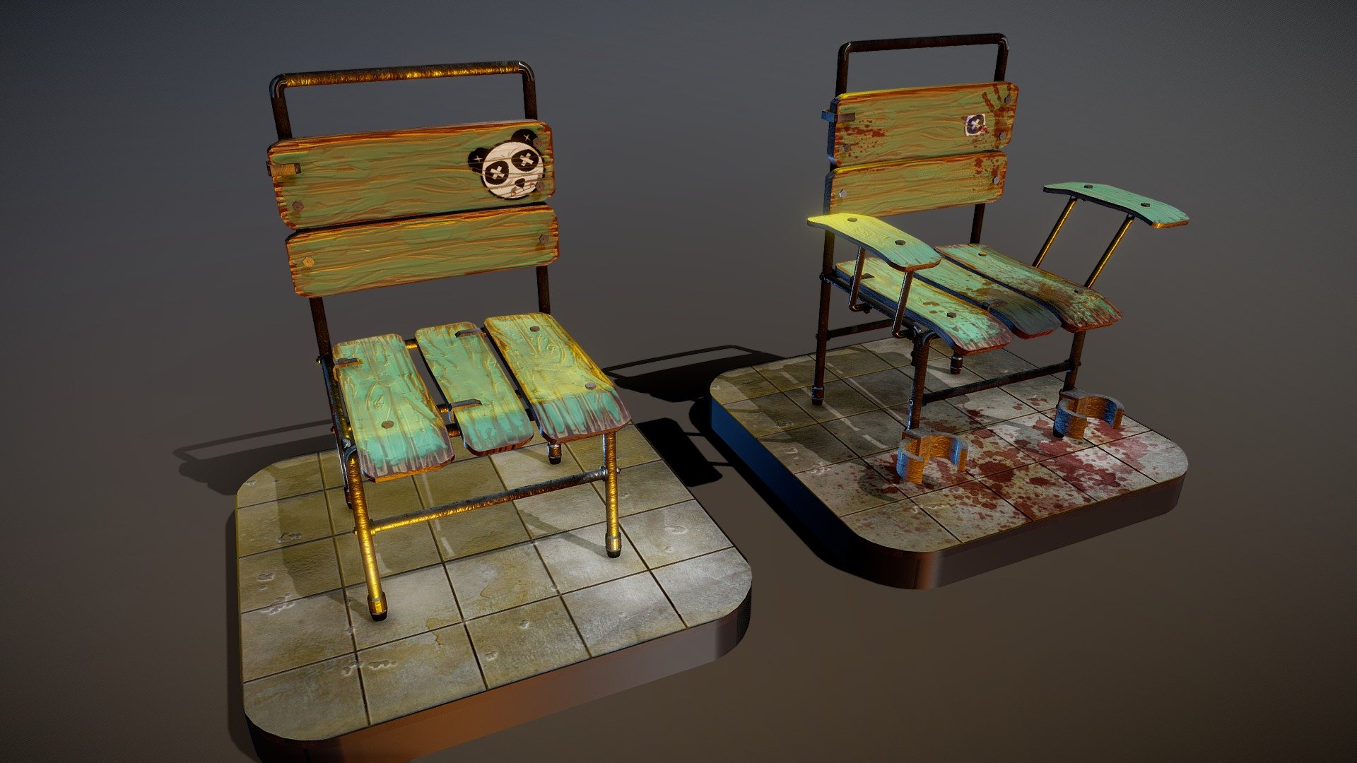 Chair Three (Stretch Goal) - Scrap / Prop Chair - Download Free 3D ...