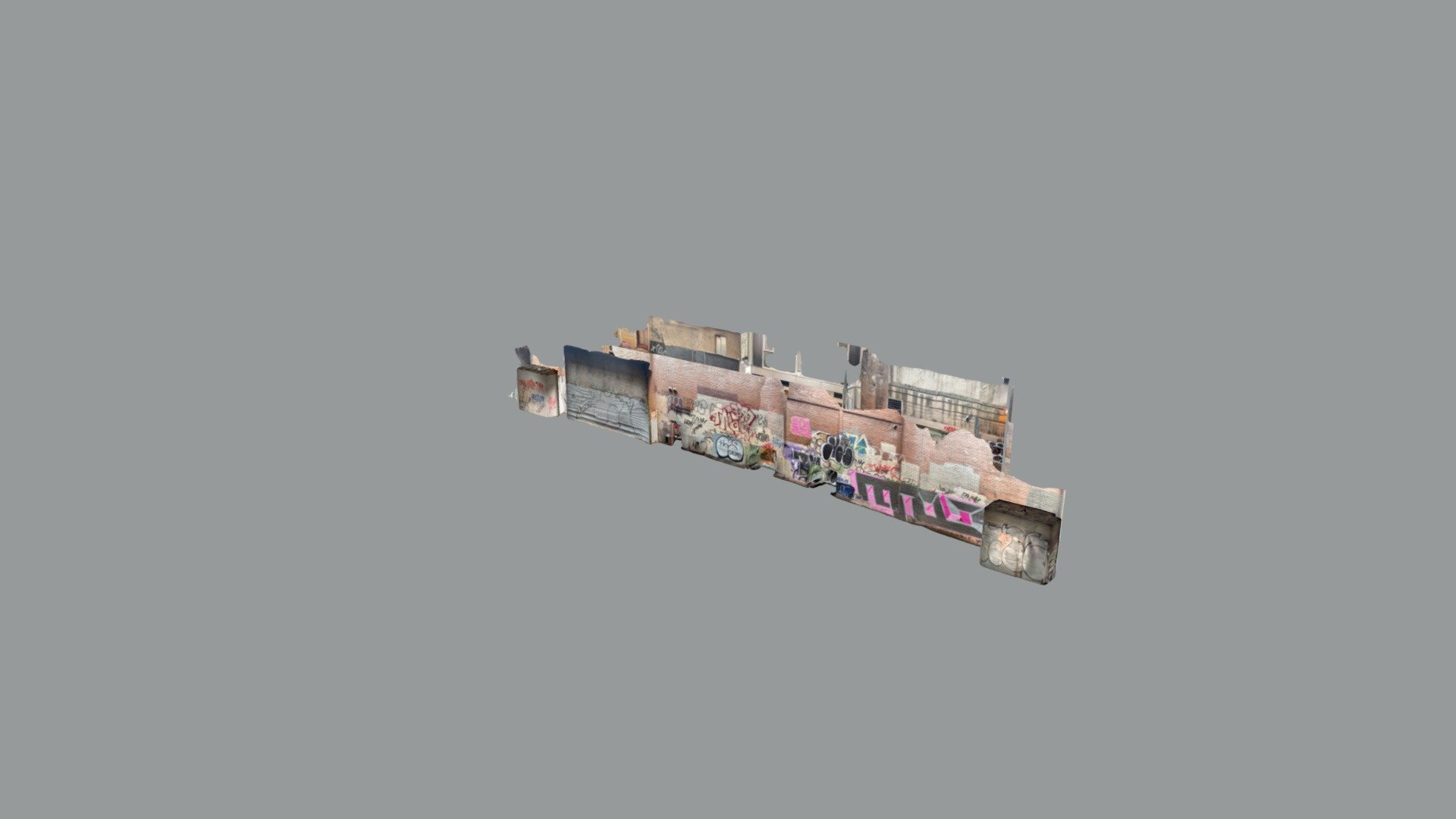 Alley art - 3D model by Dias777 [cad0bea] - Sketchfab