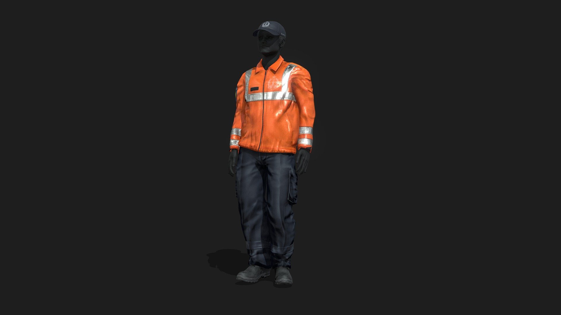 Hong Kong paramedic uniform - Buy Royalty Free 3D model by Tombolaso ...