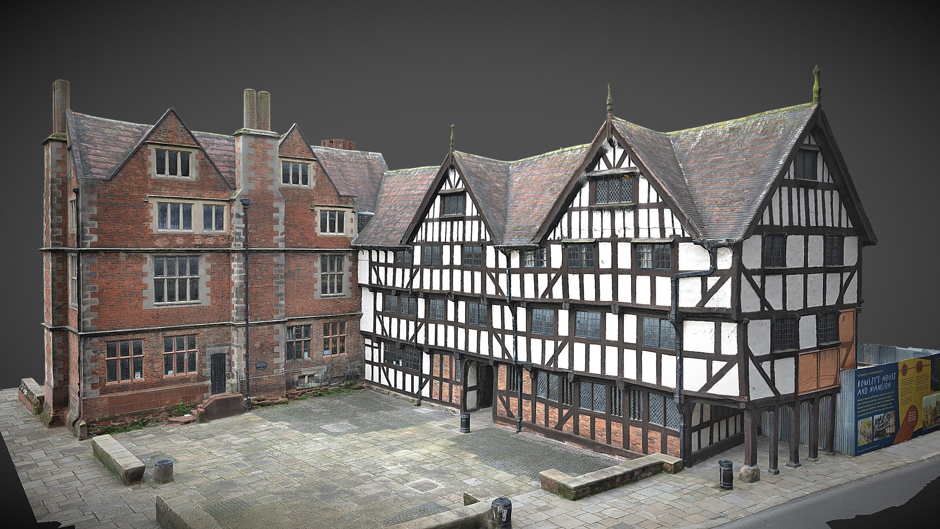Rowley's House Shrewsbury - 3D model by Heritage Innovation (@heritage ...