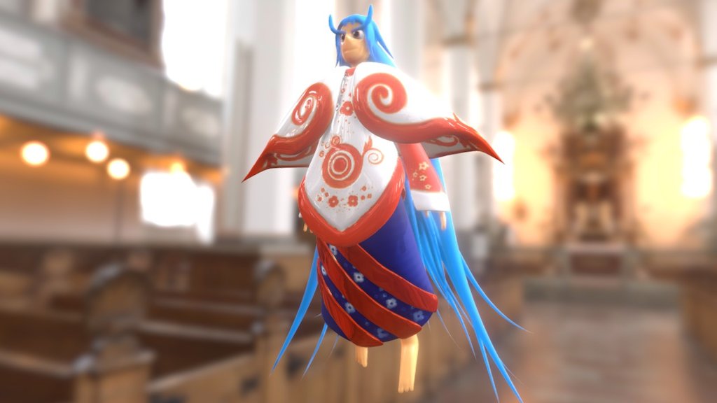 OC October 25 - Wuta - 3D model by LithiumPolygon [cad55fa] - Sketchfab