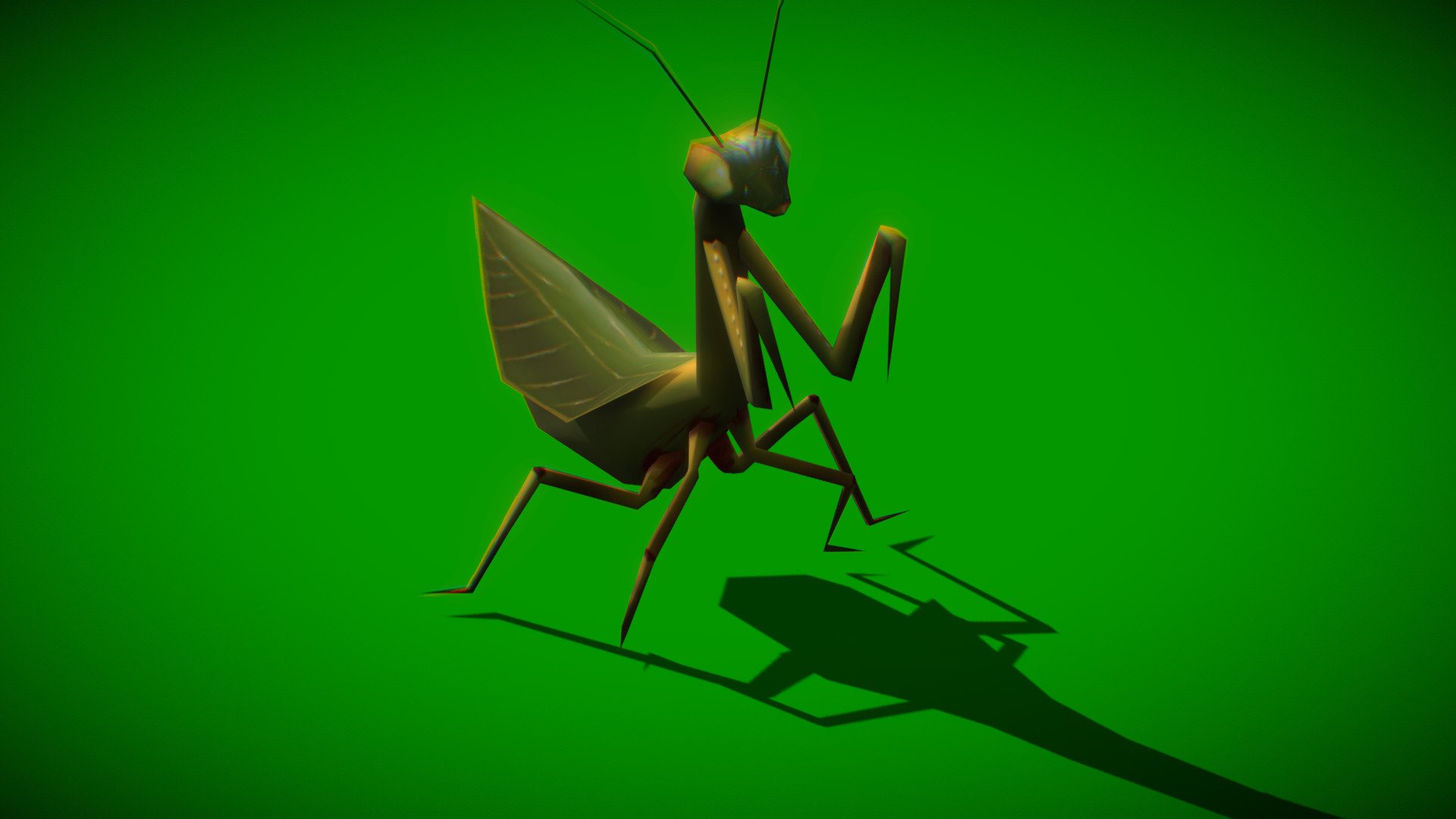 Praying Mantis - Download Free 3D model by Borealopelta (@spuma ...