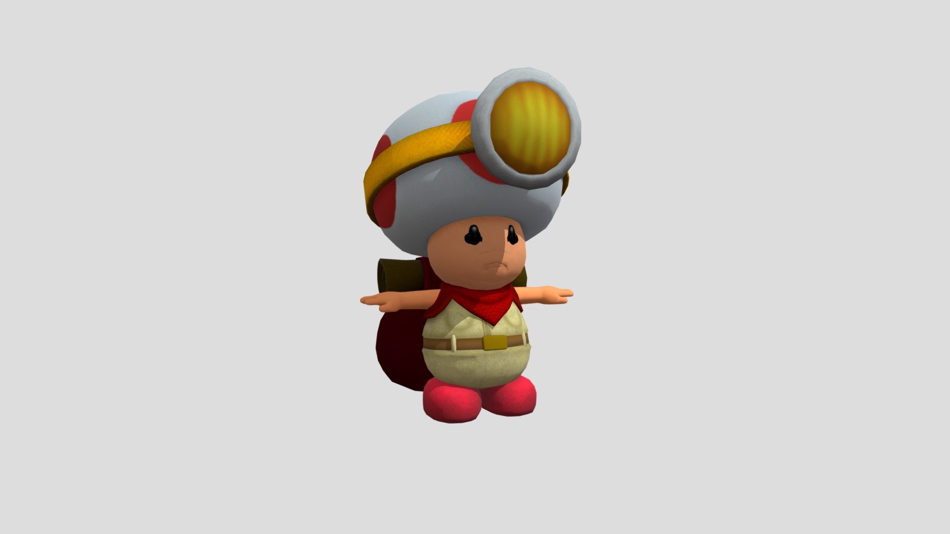 Captain Toad - Download Free 3D model by tirrellclark.75 [cad628c ...