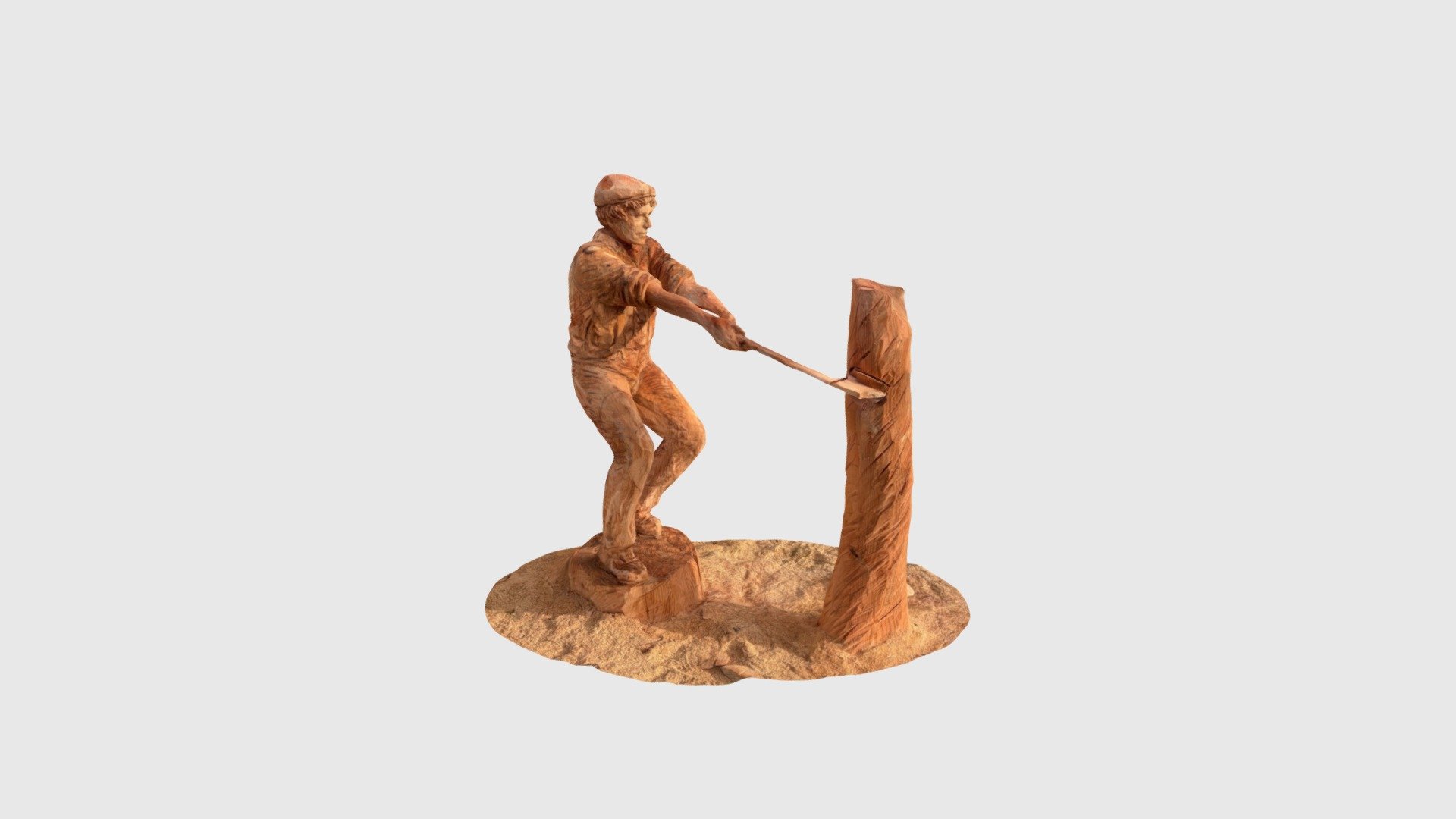 The Axe Man - 3D model by simonorourke [cad7b7e] - Sketchfab