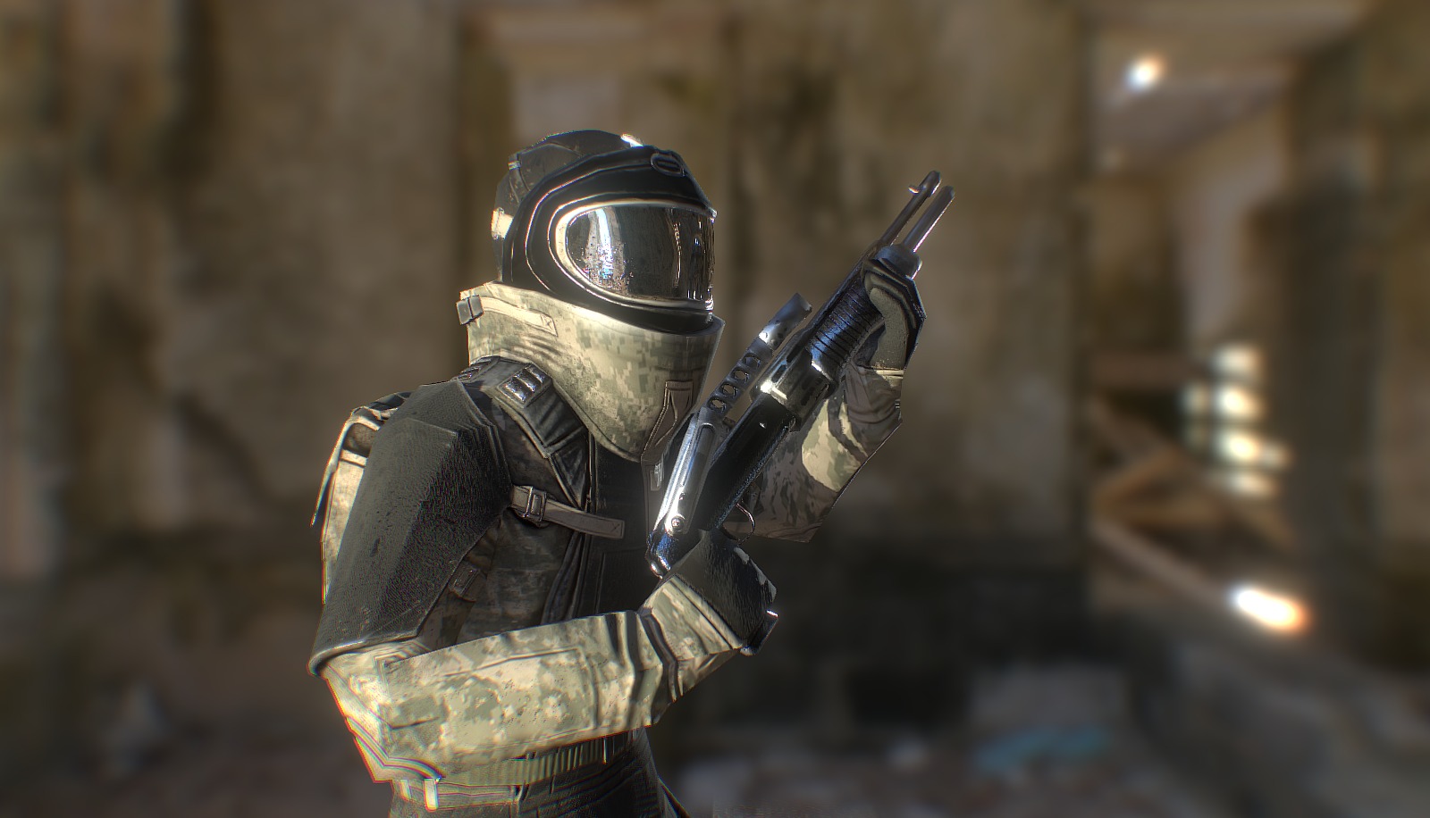 Heavy Special Forces Unit - 3D model by venomizedart [cad7e4d] - Sketchfab