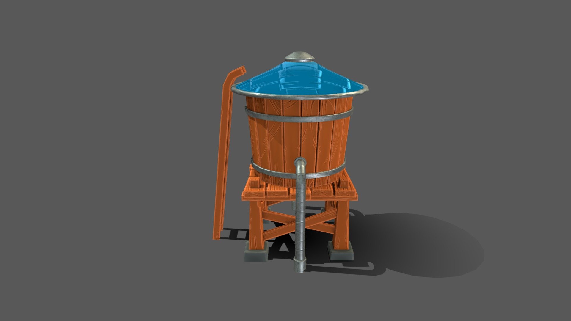 Water Tank - 3D model by Yesser (@yesserfray) [cad89cc] - Sketchfab