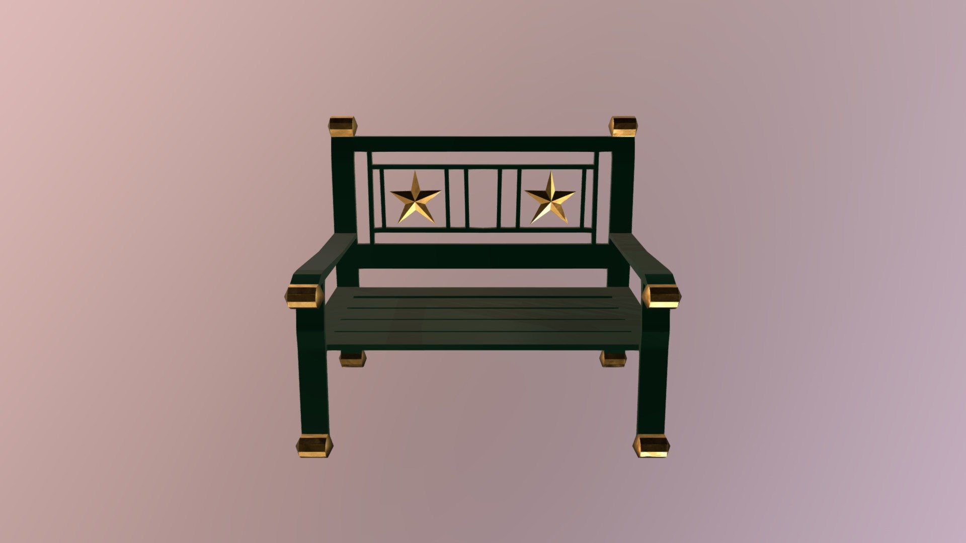 Metal Bench - 3D model by sanchitgarg [cad8bbb] - Sketchfab
