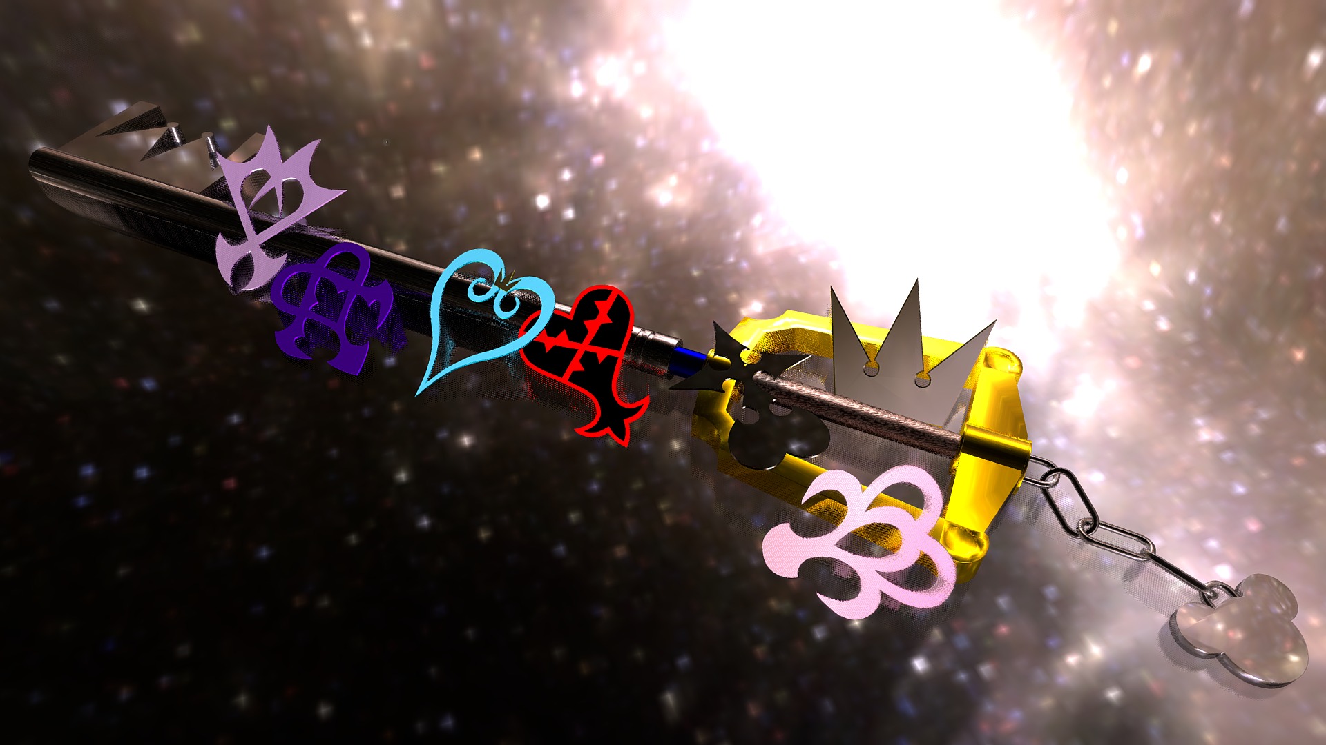 Keyblade - 3D model by BConnolly [cad9040] - Sketchfab