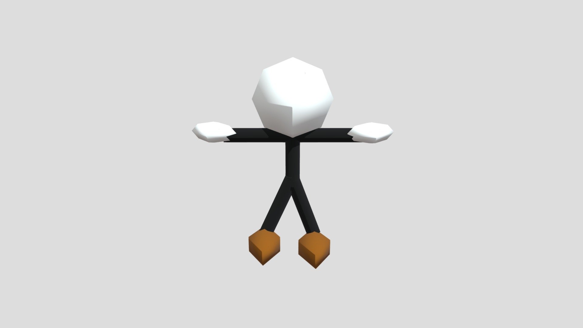 Low-poly Stickman - Download Free 3D model by Sonk69 (@RandomUser2028 ...