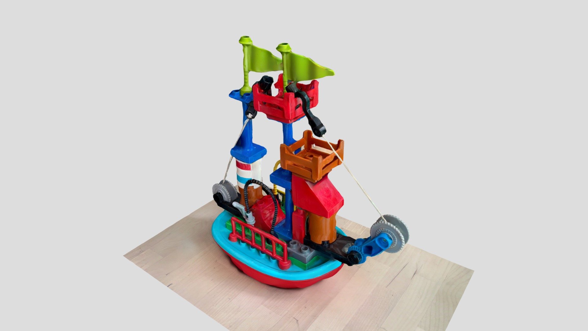 Pirate Ship - Isaac - 3D model by Oscar (@0scartong) [cadabec] - Sketchfab